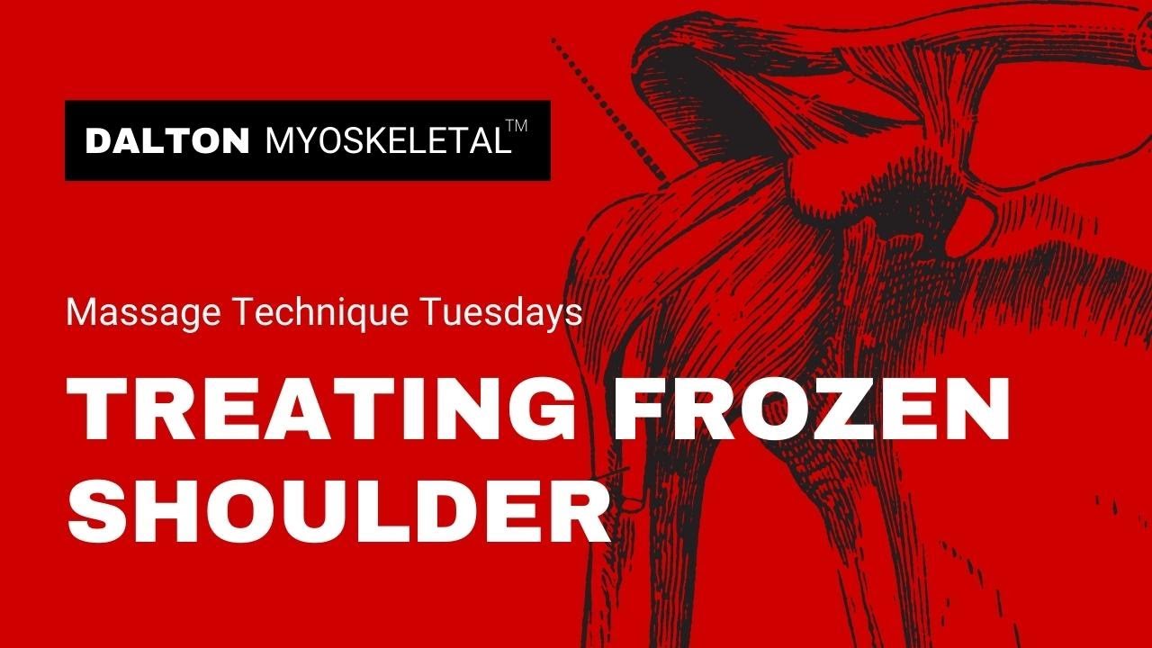 Frozen Shoulder Manual Therapy That Works! - YouTube