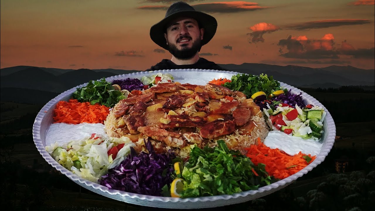 Amazing Evening Feast: Maklube (Makloubeh) Recipe! How to Make Chicken ...