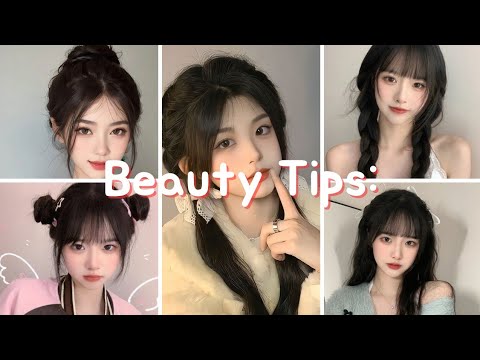 Tips yang akan membuat Anda cantik setiap hari (Gaya Rambut Korea/Douyin)✨❣️/04