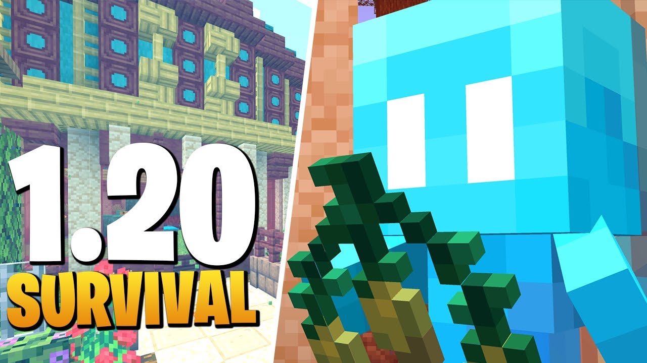 MINECRAFT SURVIVAL 1.20 Capítulo 179 - Granja de semillas de anflorchas ...