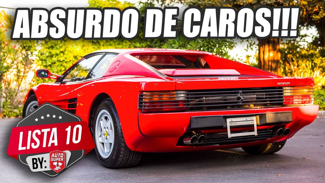 10 CARROS ABSURDO DE CAROS (Anunciados) - YouTube