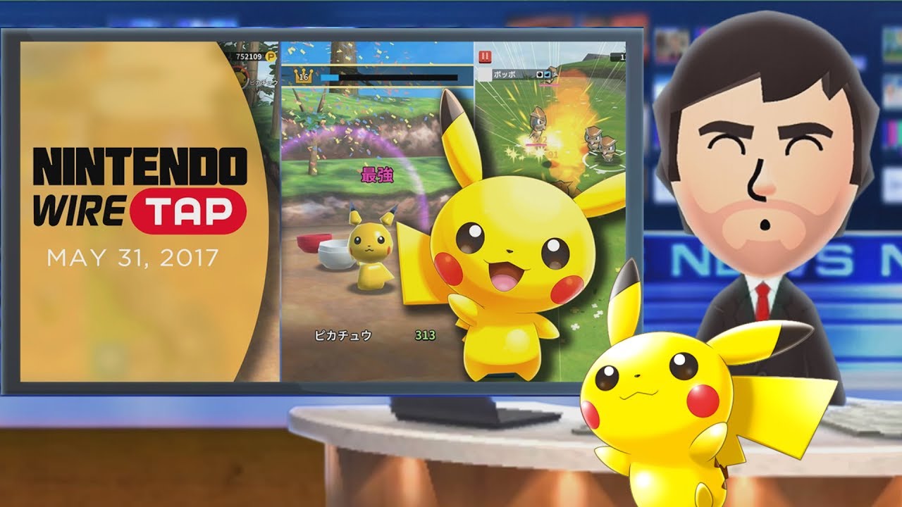 New Pokemon Mobile Game | Nintendo Wiretap | May 31st, 2017 - YouTube