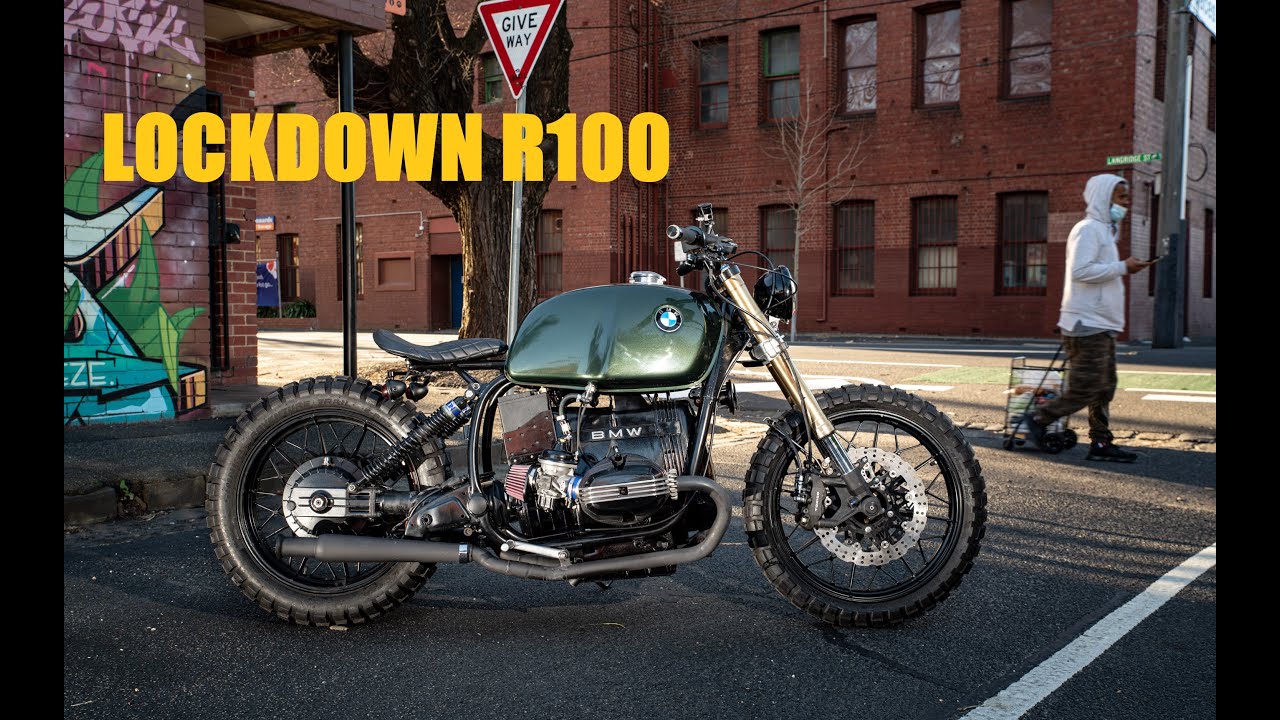 BMW R100 Scrambler Build - YouTube