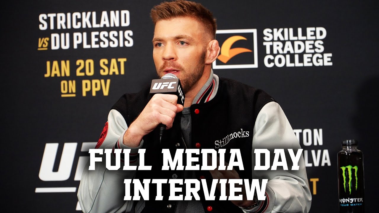DRICUS DU PLESSIS FULL MEDIA DAY INTERVIEW (UFC 297) - YouTube
