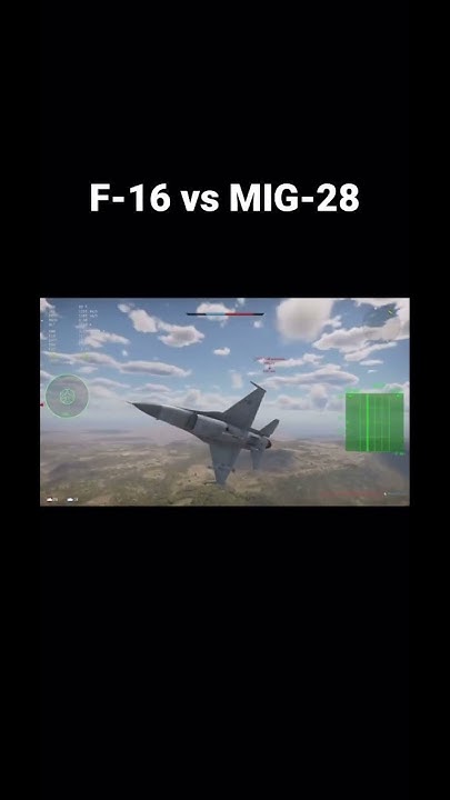 F-16 vs MIG-29 Dogfight (NOT MIG-28*) | War Thunder #f16 #vs #mig29 #dogfight #warthunder - YouTube
