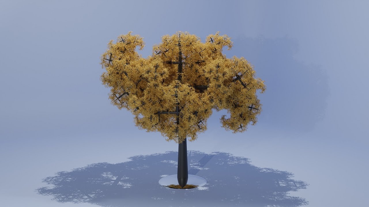 Fractal tree vol.2 - YouTube