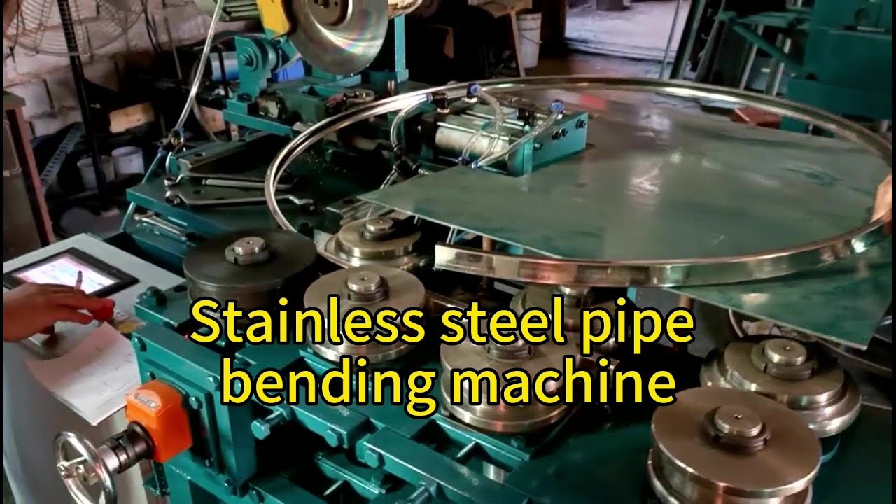 Stainless teel square tube bending machine, automatic ss pipe bender ...