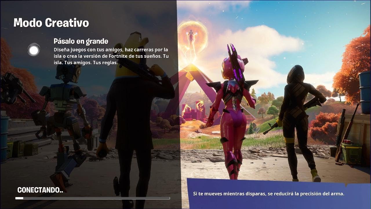 Jugando Fortnite modo creativo - YouTube