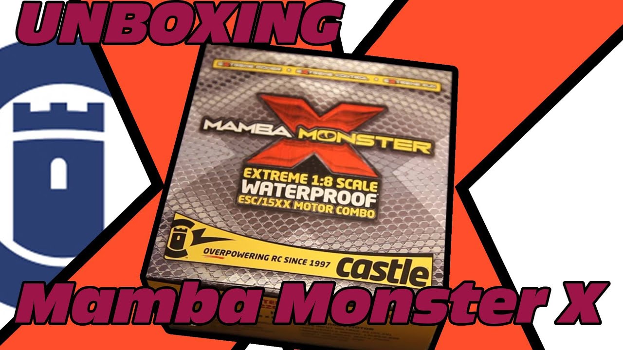Unboxing | Castle Creations Mamba Monster X [HD] - YouTube