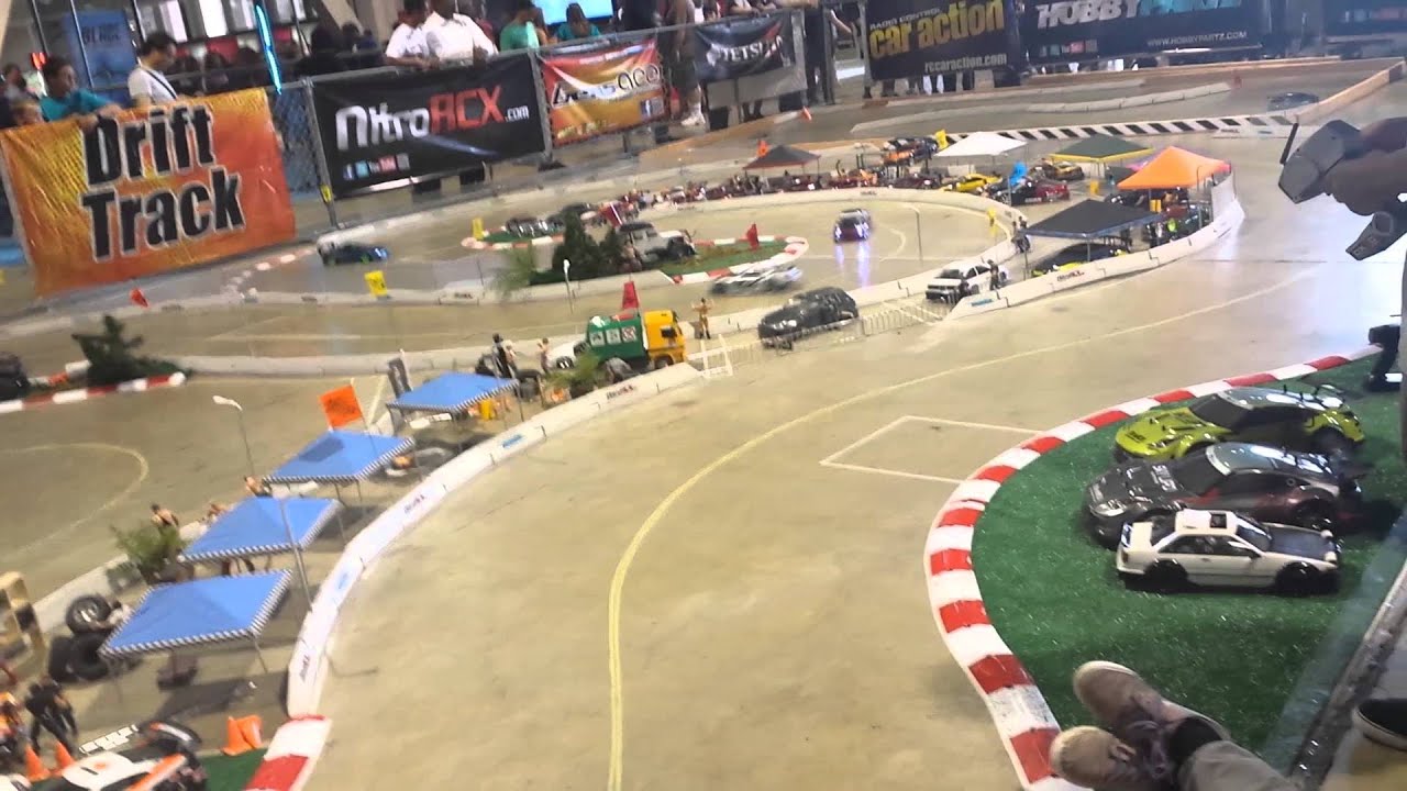 RCX 2013 - rc Drift track , test run with my supra! - YouTube