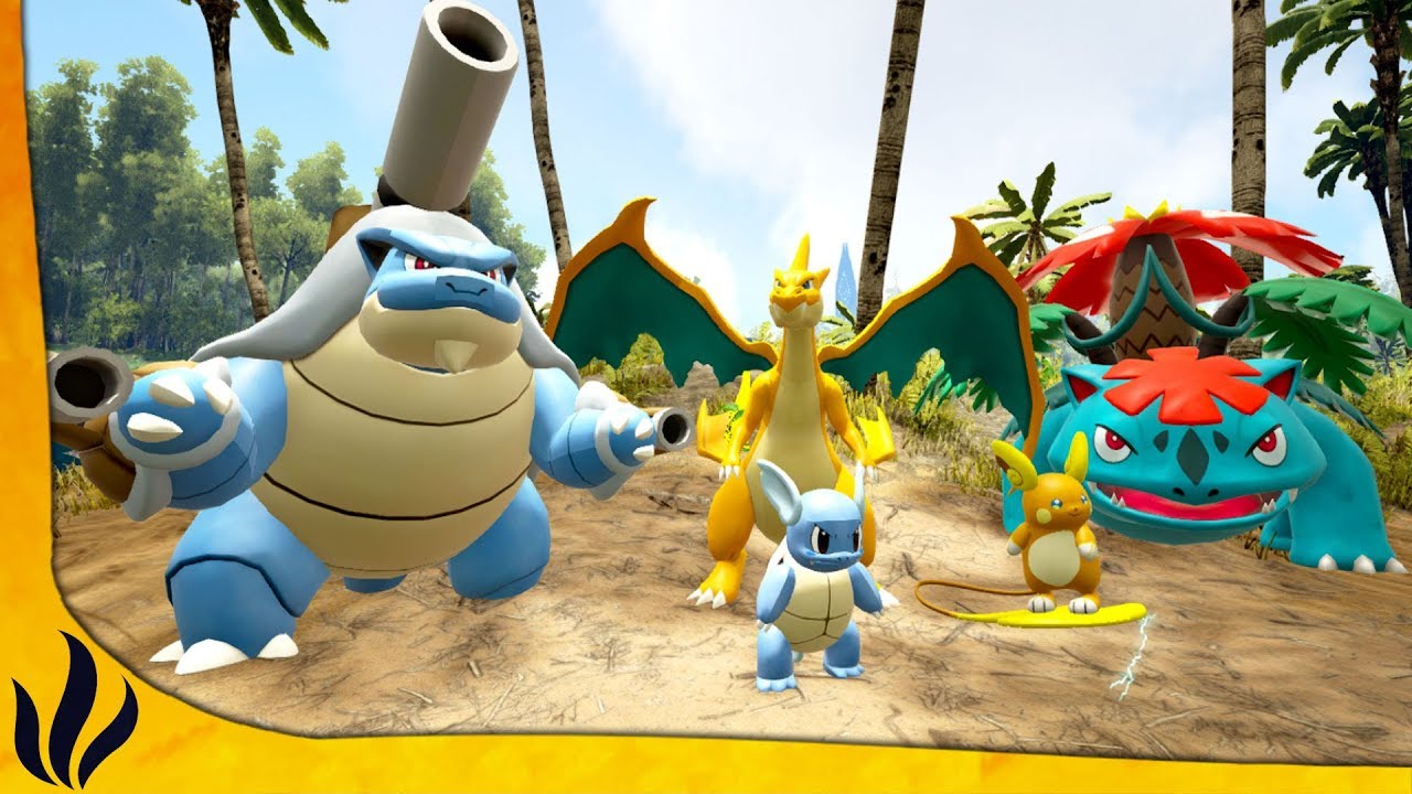UN NOUVEAU MOD POKÉMON VRAIMENT TRAVAILLÉ ! (PokéArk: Claw & Fang ...