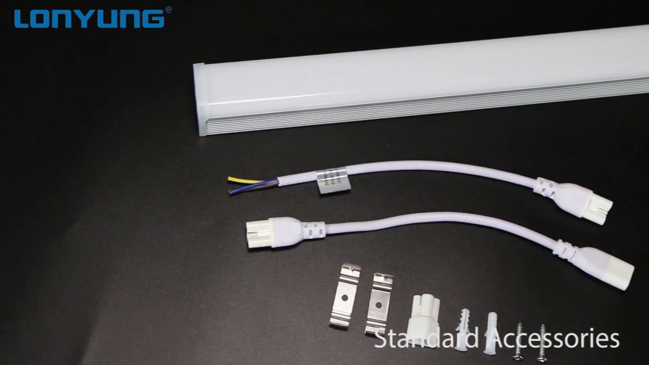 Batten T5 Lighting Fixture - YouTube