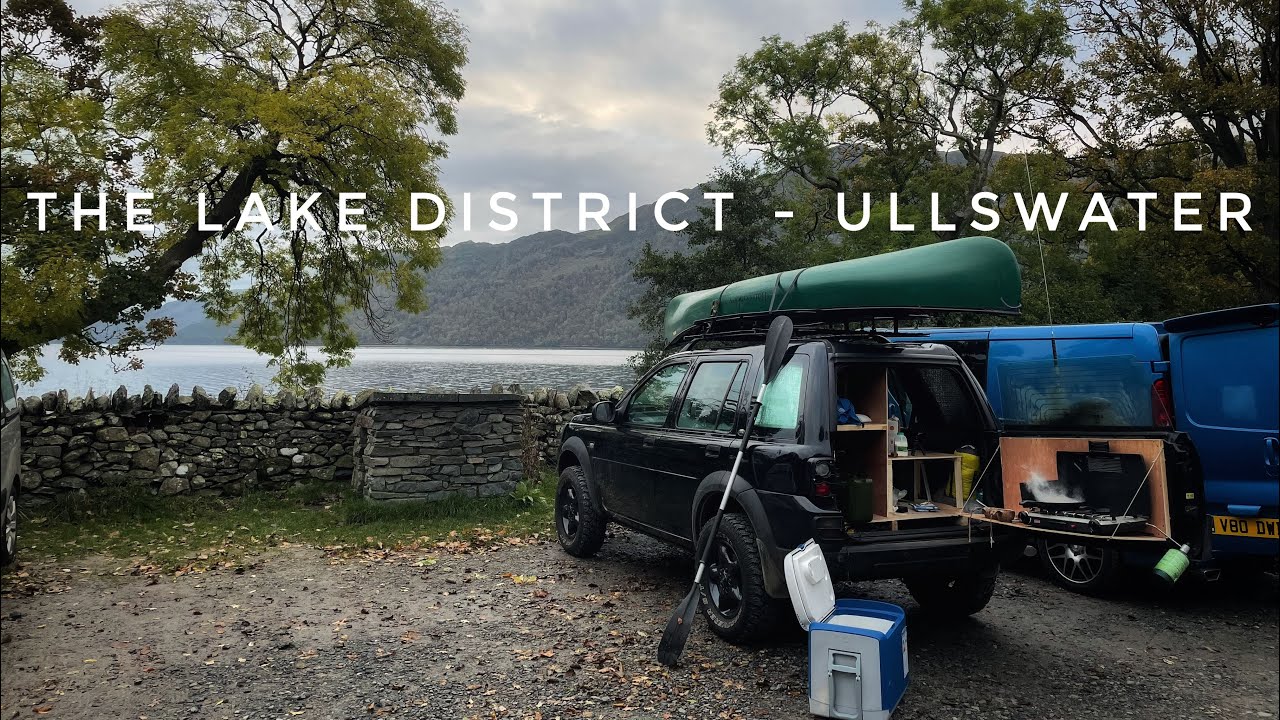 My FIRST time CAMPING in my Converted Landrover Freelander | Canoeing ...