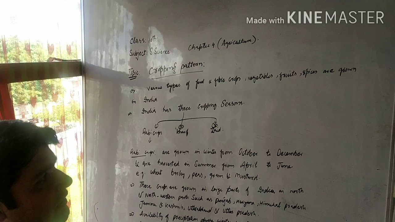 Cropping Pattern [Rabi Crops] by Sheikh Nissar - YouTube