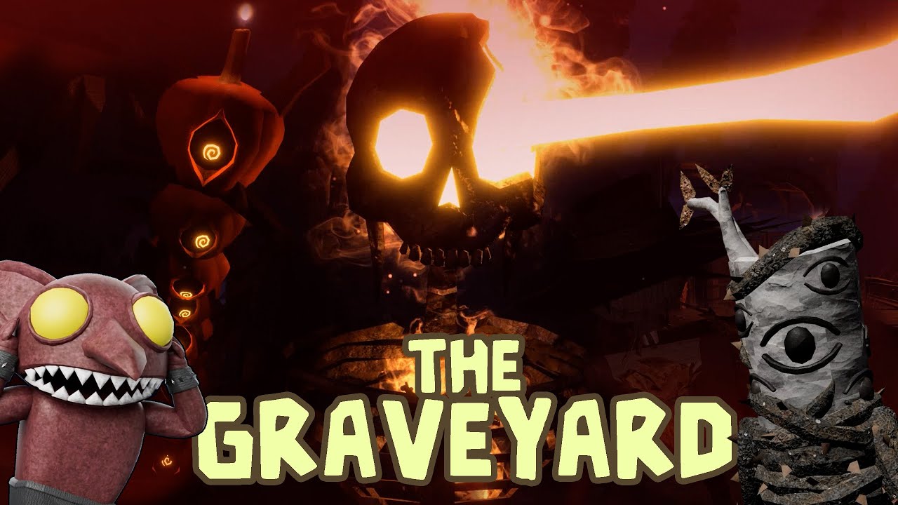 Entities Play Foundation Graveyard (Doors Fan Game) Roblox - YouTube