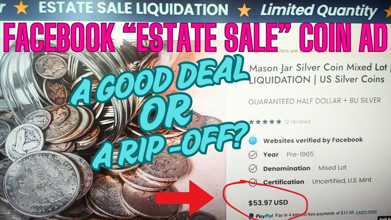 Facebook Coin Ad-Good deal or RIP OFF? Let's break it down and see! # ...