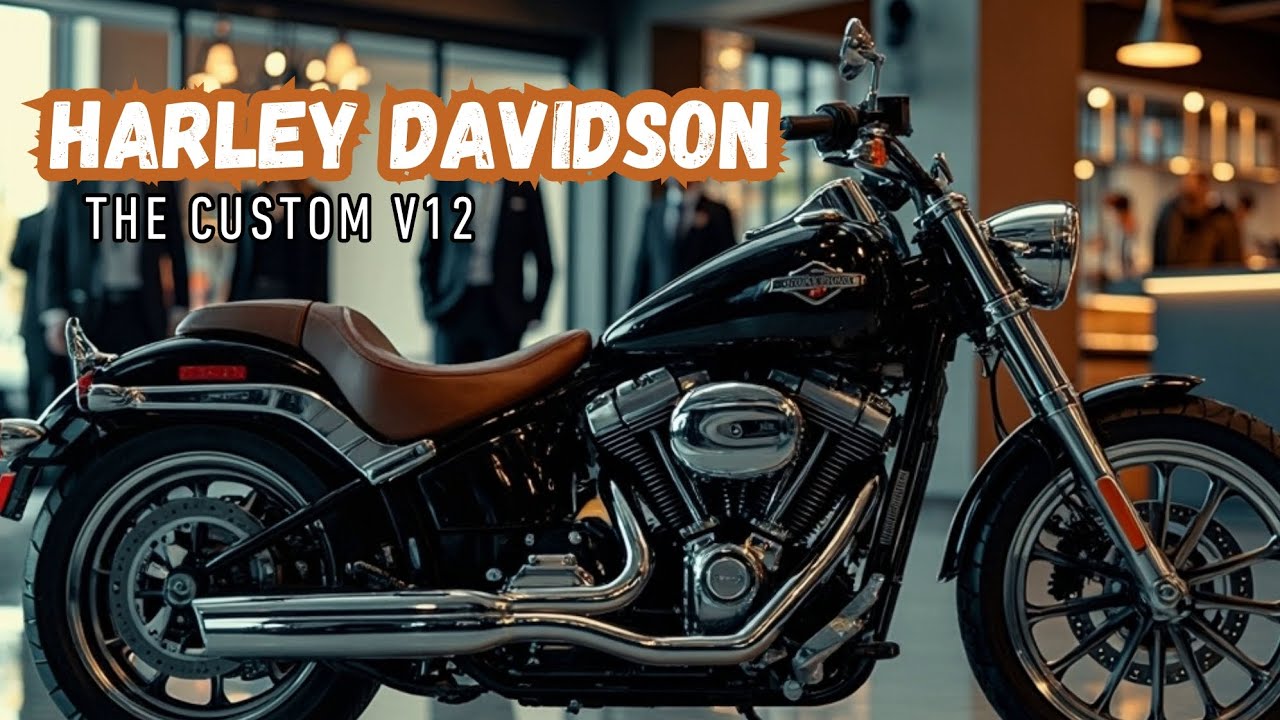 The Custom V12 Harley-Davidson. #CustomV12Harley #V12Motorcycle # ...