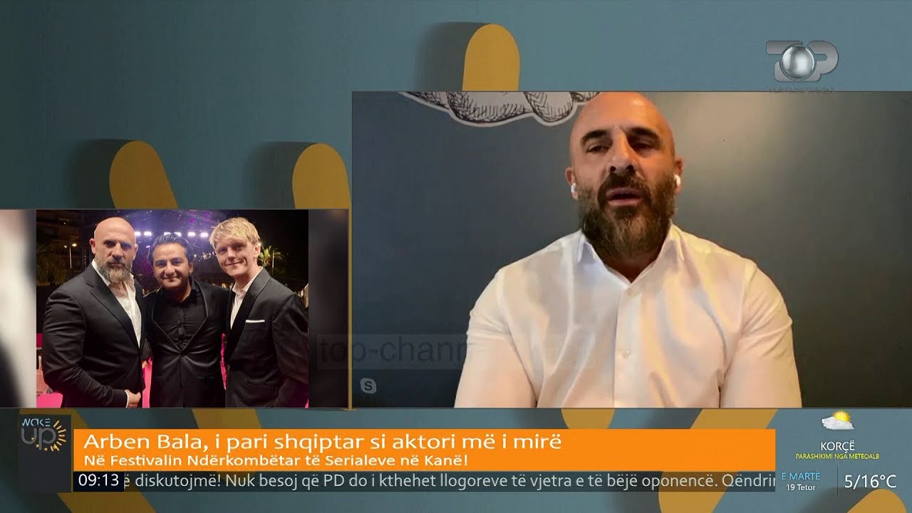 Wake Up/ Arben Bala, shqiptari i parë me trofeun "Aktori më i mirë" në ...