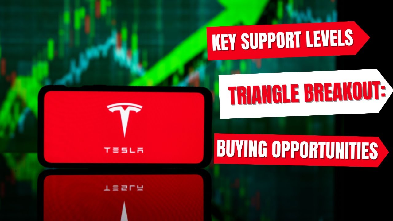 Tesla Breaking Down the Triangle: Key Stock Support and Buying Points ...