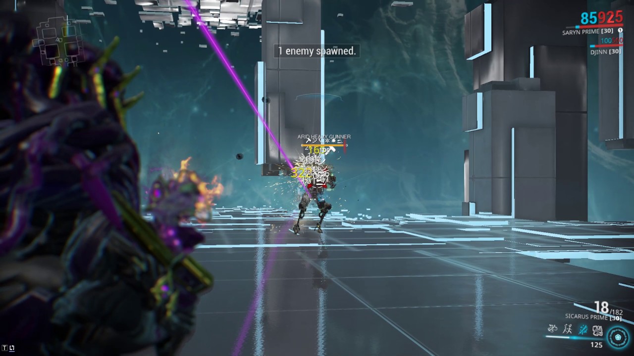 Warframe Sicarus Prime Buff - YouTube