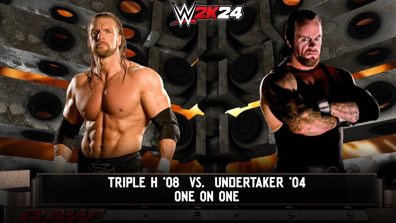 Full Match - Triple H '08 vs Undertaker '04: Raw|WWE 2K24 - YouTube