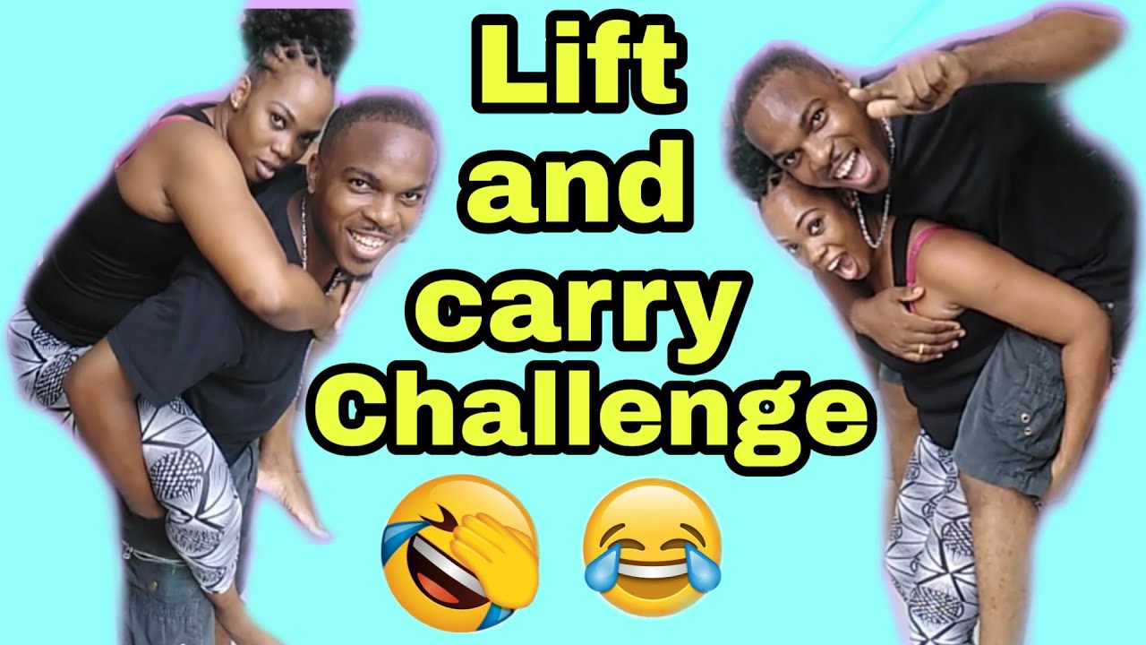 COUPLES LIFT AND CARRY CHALLENGE!!!! || HUSBAND VS. WIFE EDITION ...