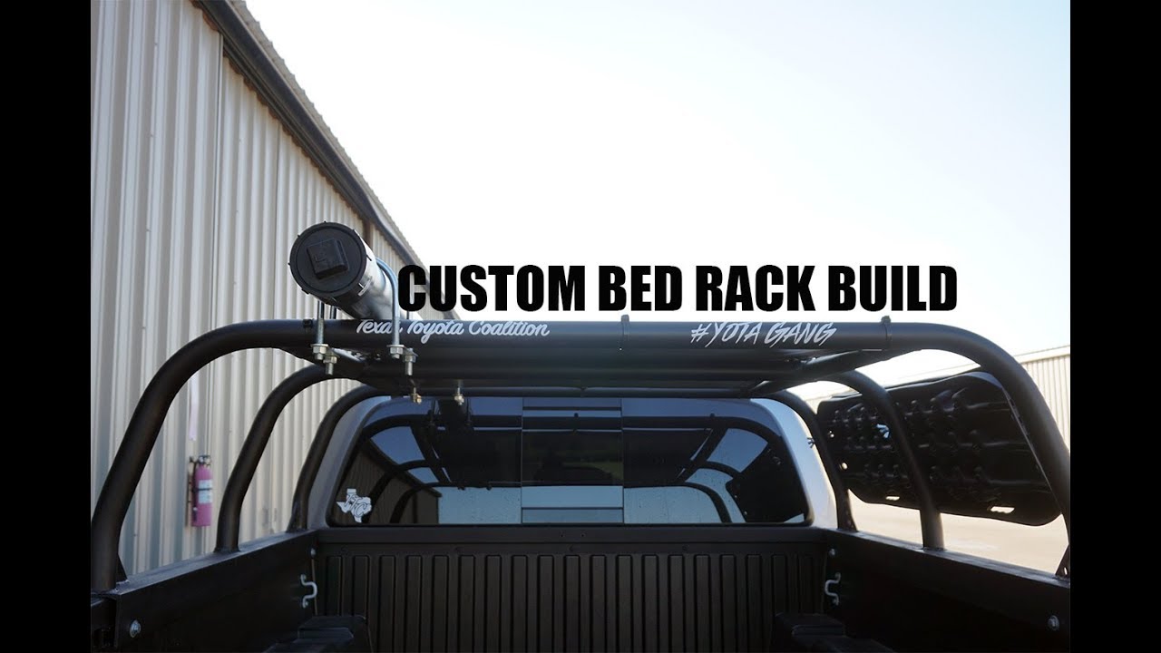 2019/3rd gen Tacoma mods/CUSTOM OVERLAND BED RACK!!!! - YouTube