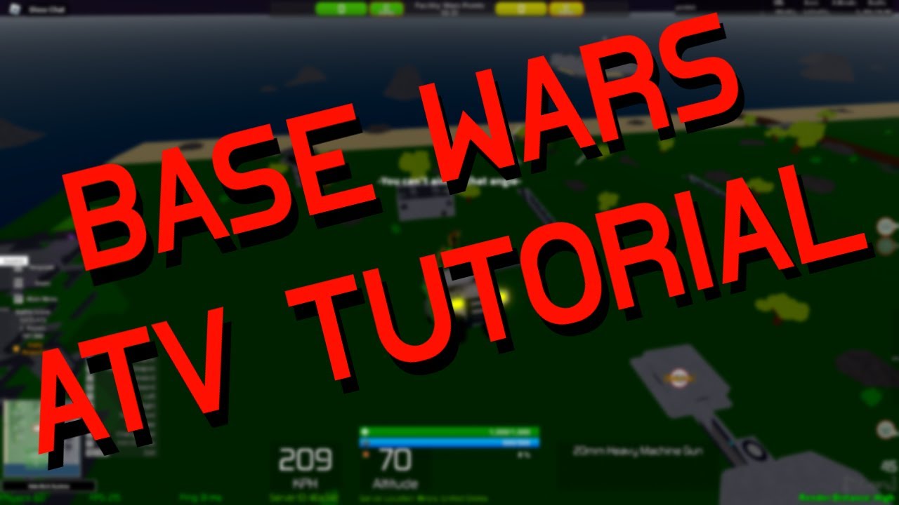 Base Wars - ATV Movement Tutorial (Turbo Burner) - YouTube