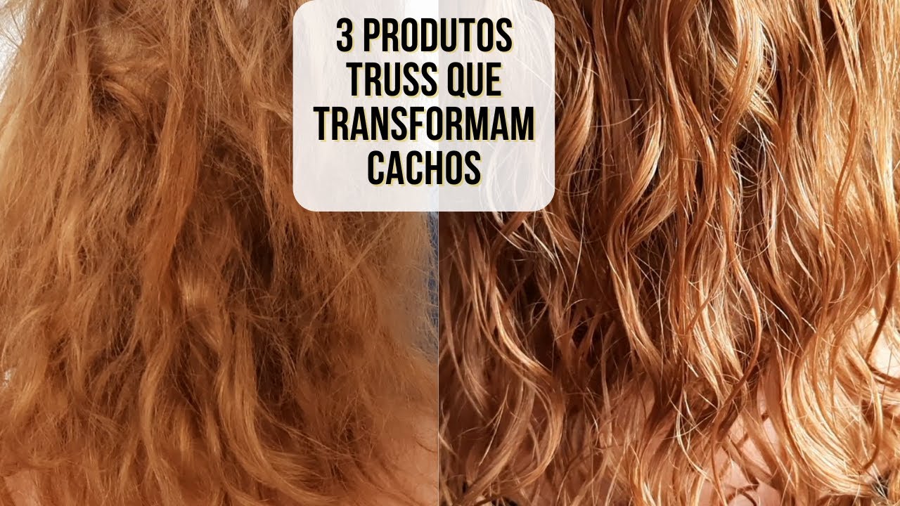 RECUPERANDO CABELO ONDULADO OU CACHEADO COM TRÊS PRODUTOS TRUSS - YouTube