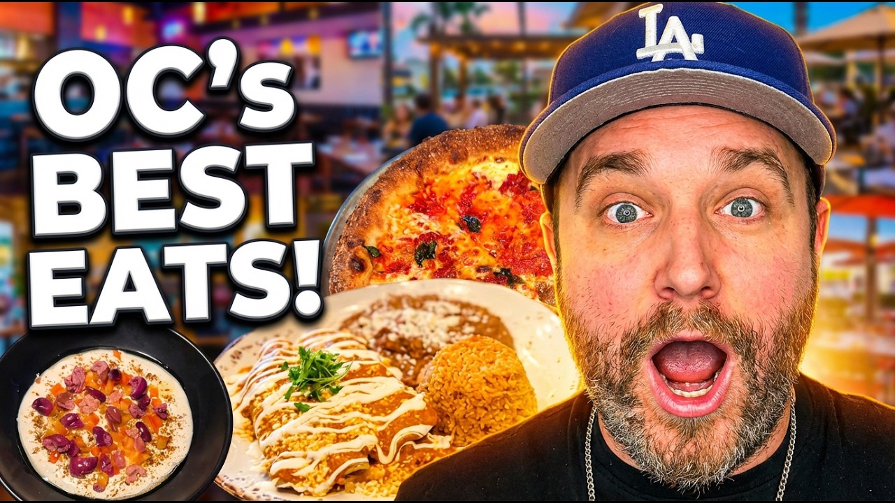 I Found OC's Best Dinner Spots (3 Restaurants, 3 Cuisines) - YouTube