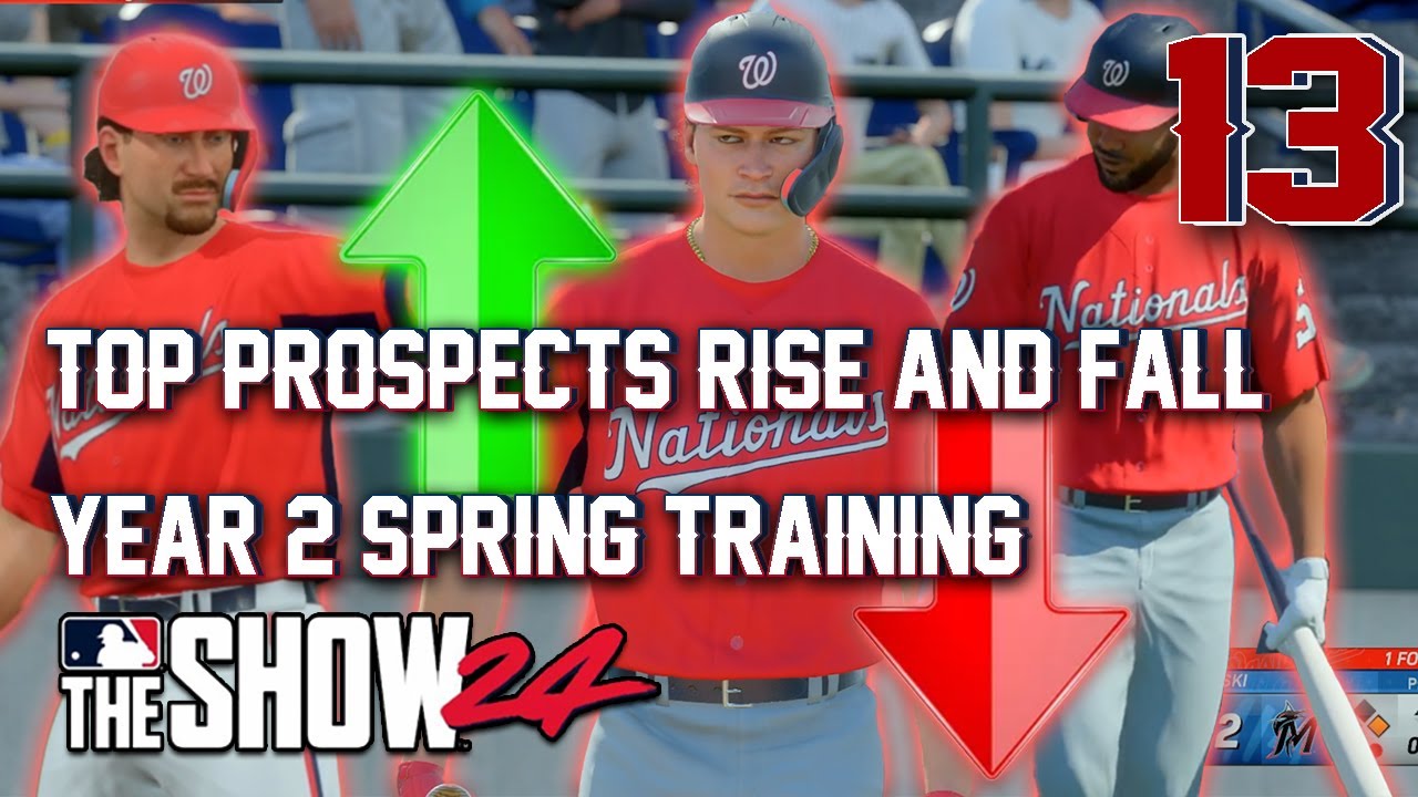 Spring Training TOP Prospect Emerges | MLB The Show 24 Washington ...