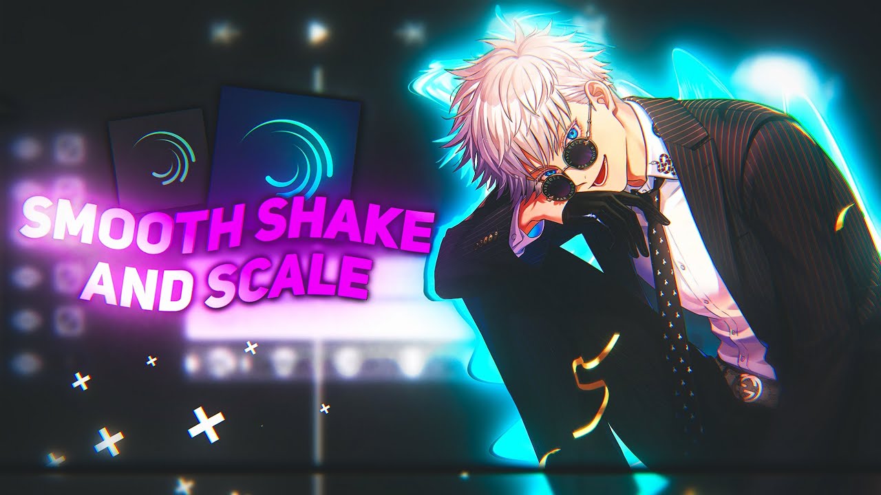 Smooth Shake And Scale In Alight Motion AMV Edit Tutorial! - YouTube