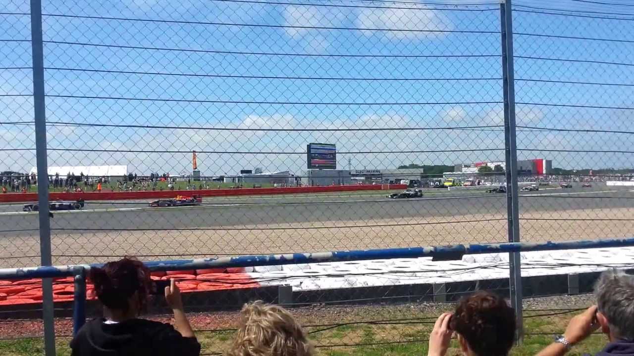 F1 2013 copse corner silverstone general admission - YouTube