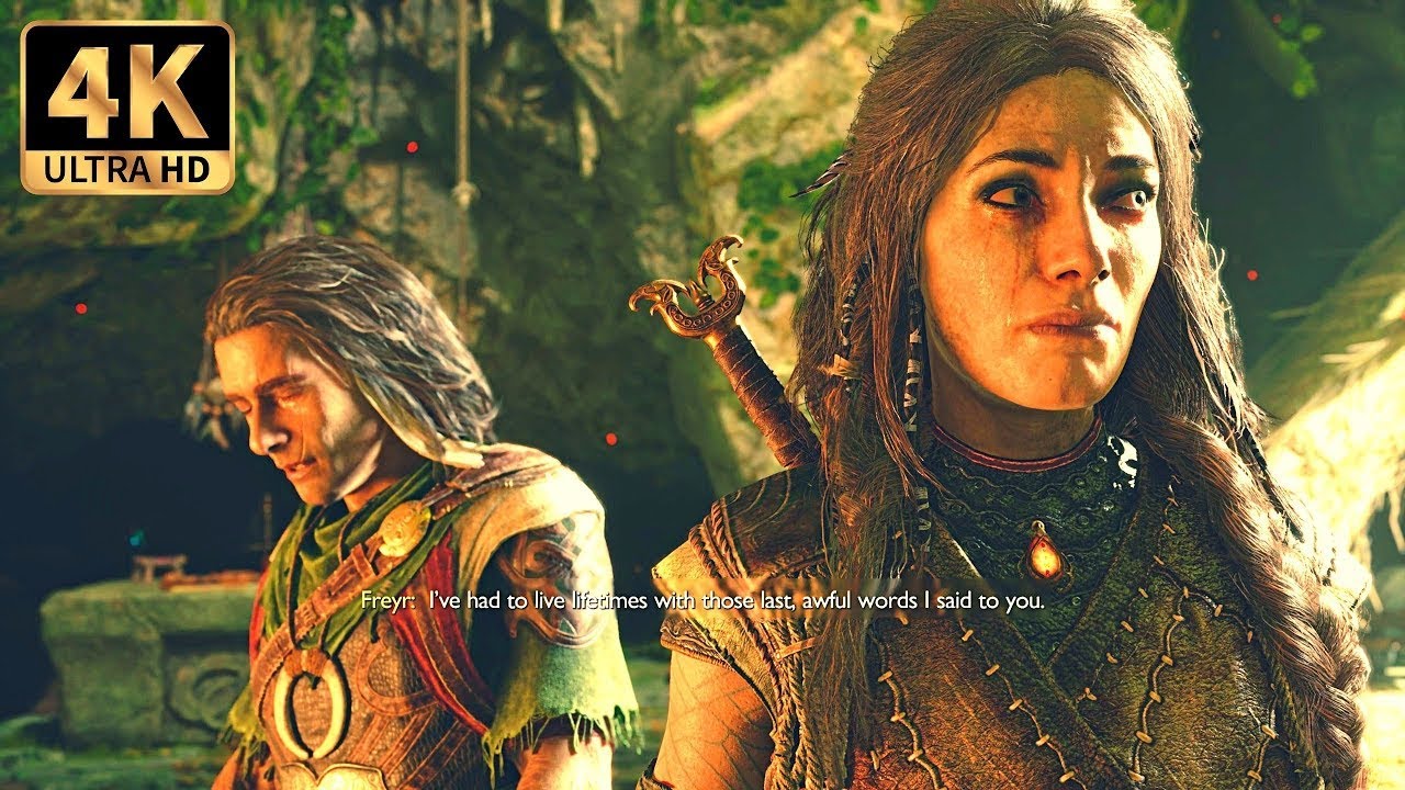 Freya Reunites with Her Brother, Freyr - God of War Ragnarok - YouTube