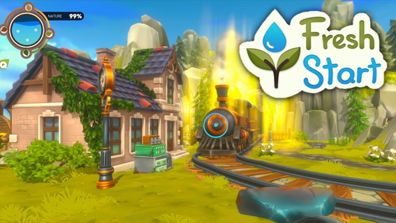 Fresh Start Cleaning Simulator| EP1| Mud piles, brown puddles, what ...