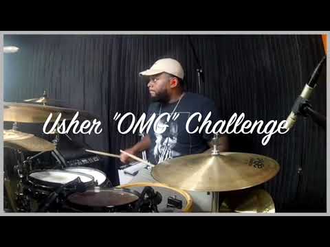 Usher- “OMG” Challenge  Marcus Thomas - Drums X 6 Strangs Play Along