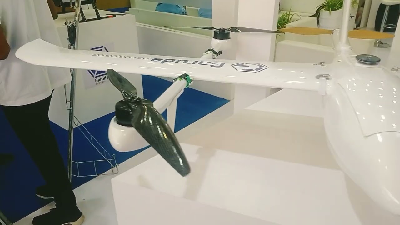 defence expo aerospace garud drone - YouTube