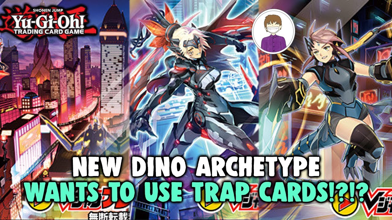 YU-GI-OH NEW DINOSAUR ARCHETYPE REVEALED! IT USES TRAPS!?!?! - YouTube