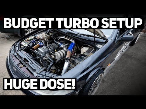 Our AU DRIFT CAR Gets A TURBO Kit! 4.0L Intech BUDGET Turbo Setup With ...