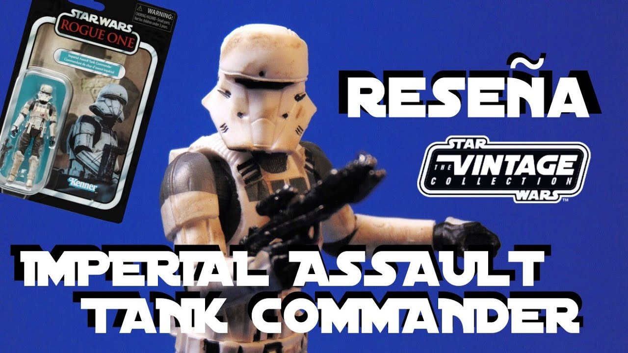 🔴 Imperial Assault Tank Commander | STAR WARS | Reseña VC126 - YouTube