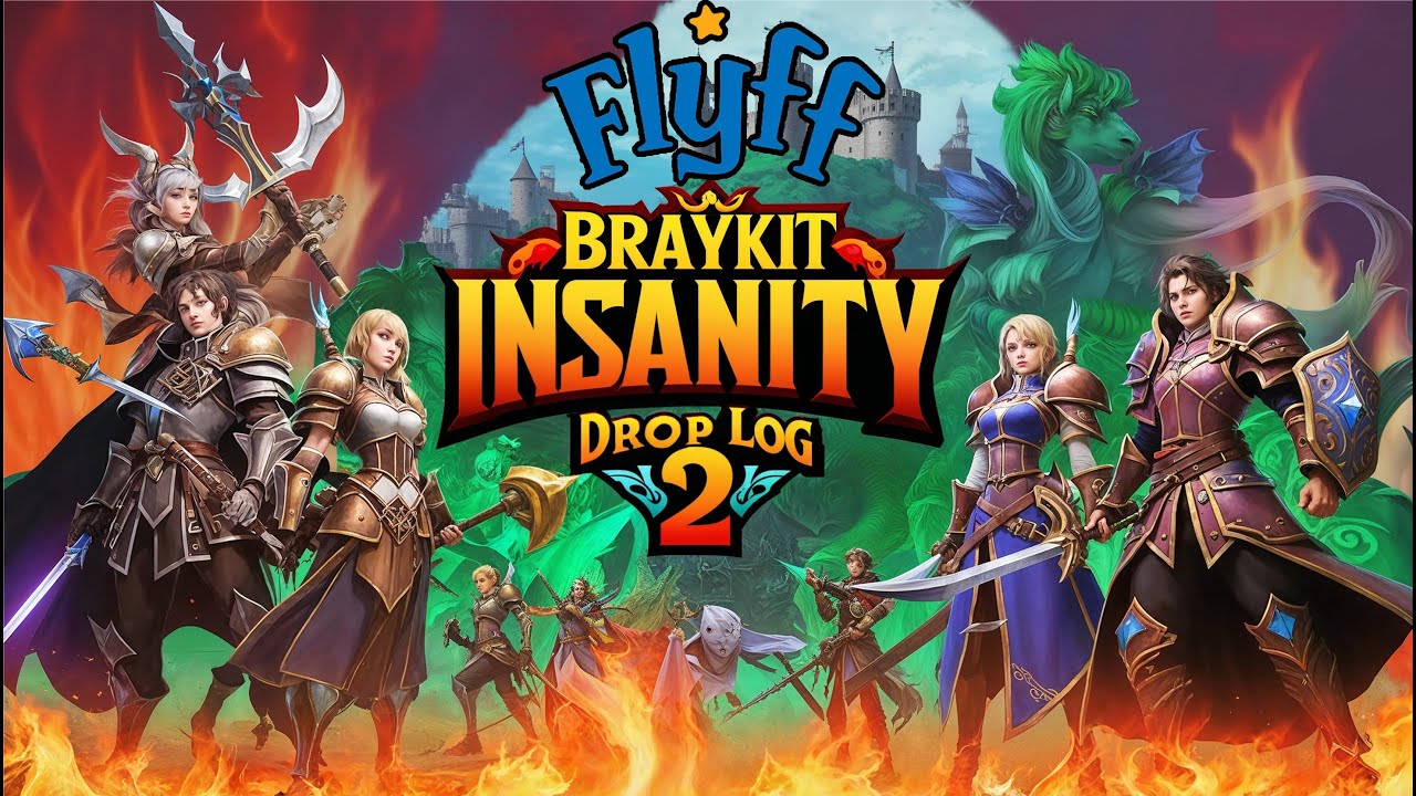 DLWM Already??! - Drop Log Ep2 - Braykit @ Insanity Flyff - YouTube