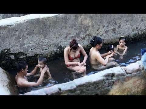 Phong tục tắm tiên của người thái vẫn còn giữ đến bây giờ - Free natural hot spring bath