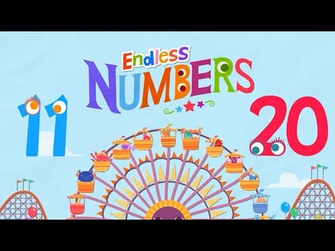 endless numbers 11 to 20 | numbers for toddlers | educational videos ...