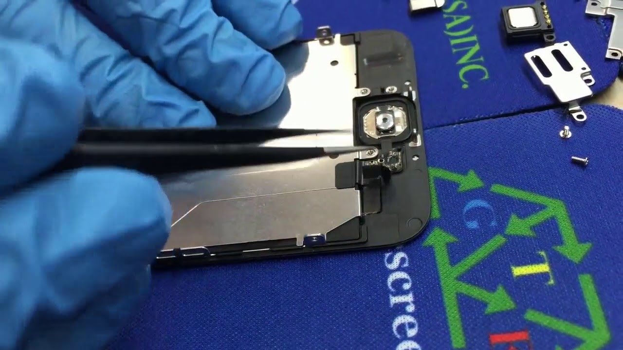 Learn to replace iPhone 6 broken screen by every details - YouTube