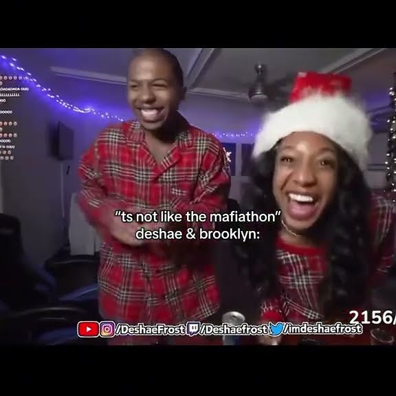 DESHAE AND BROOKLYN FROSTATHON😭😭 #deshaefroststream #brooklyn - YouTube