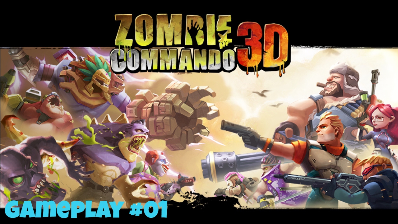 ZOMBIE COMMANDO 3D | Campaign Gameplay #01 | iOS - YouTube