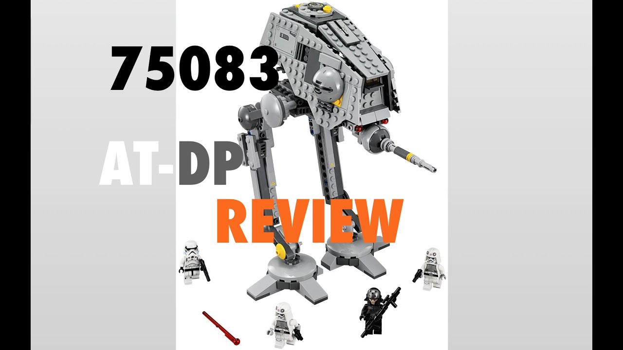 Lego Star Wars 2015 75083 AT-DP Set Review Information - YouTube