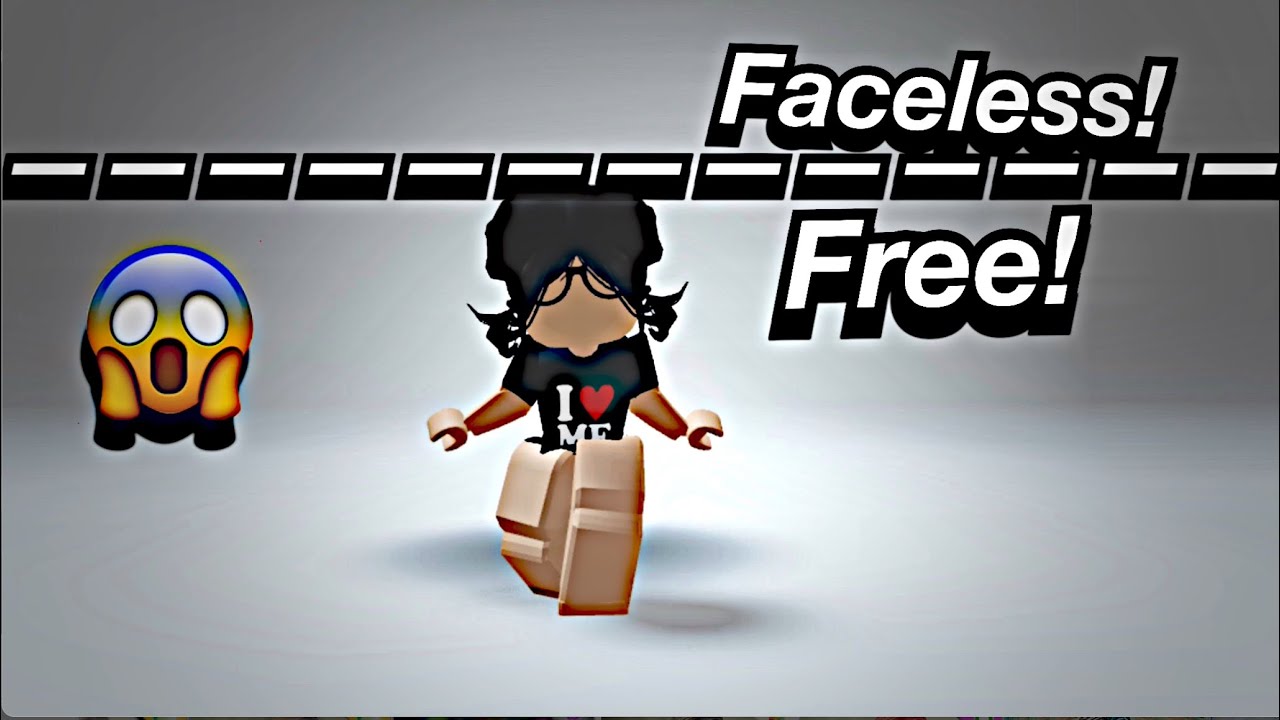 —Free Faceless!😱—#keşfet#roblox - YouTube