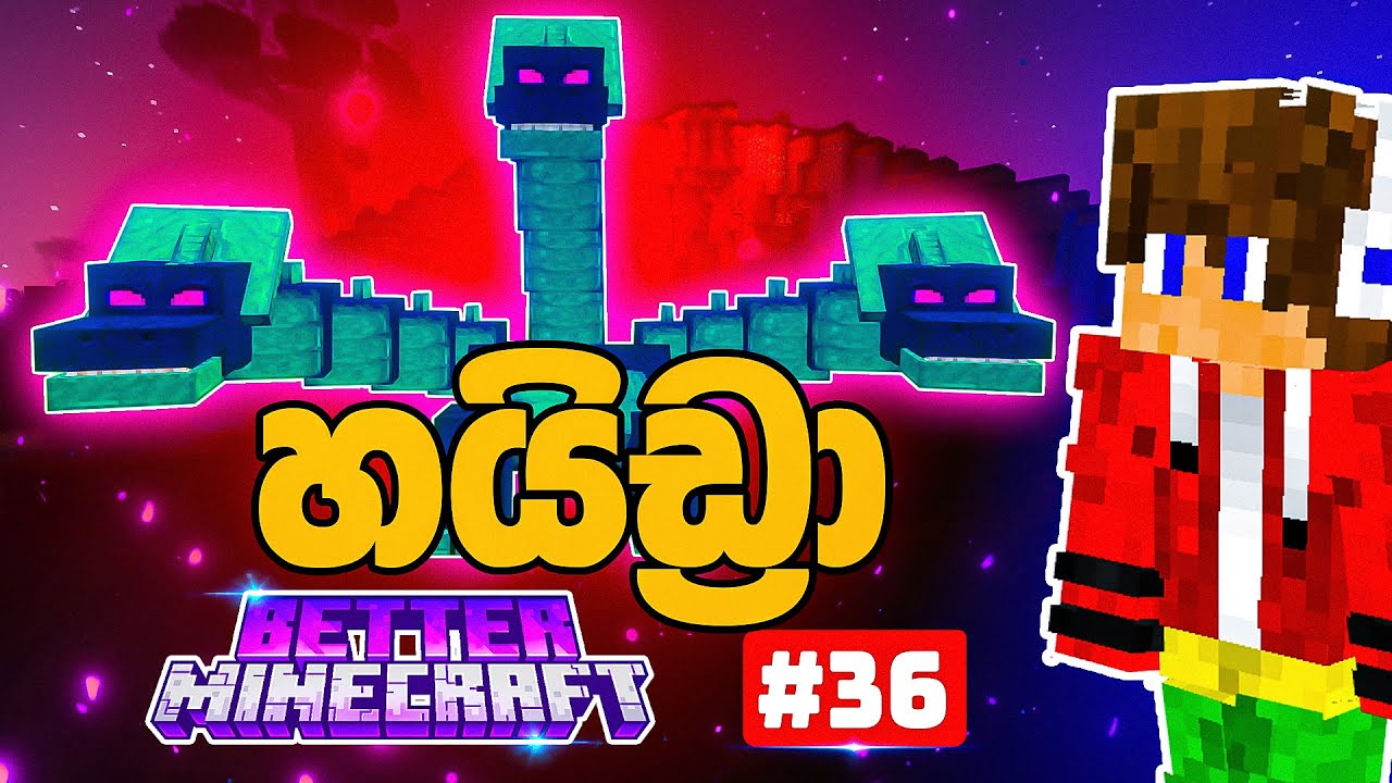 Defeating the Hydra in Better Minecraft - Ultimate Battle #36 - YouTube
