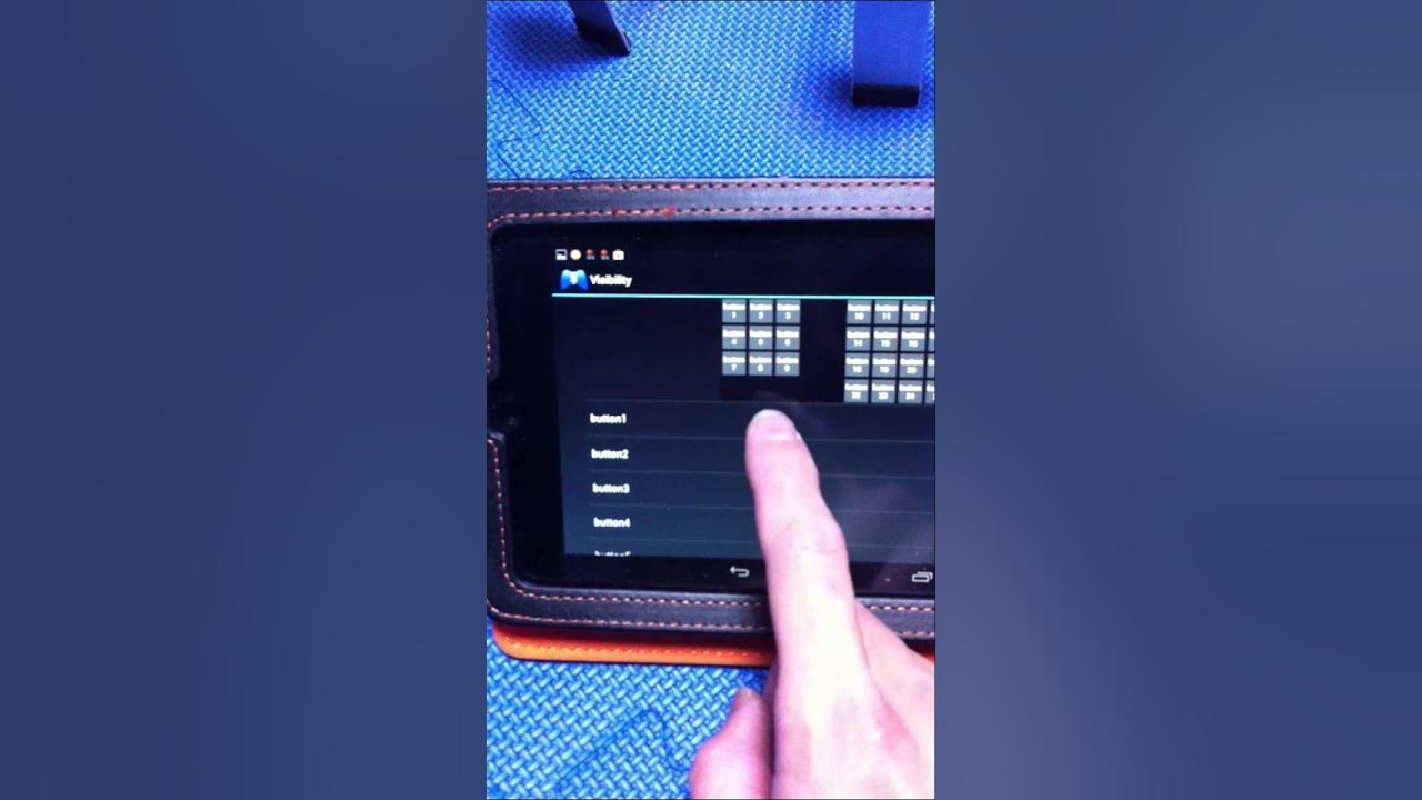 Hexapod controlled by Android App "Bluetooth Serial Controller N7" - YouTube